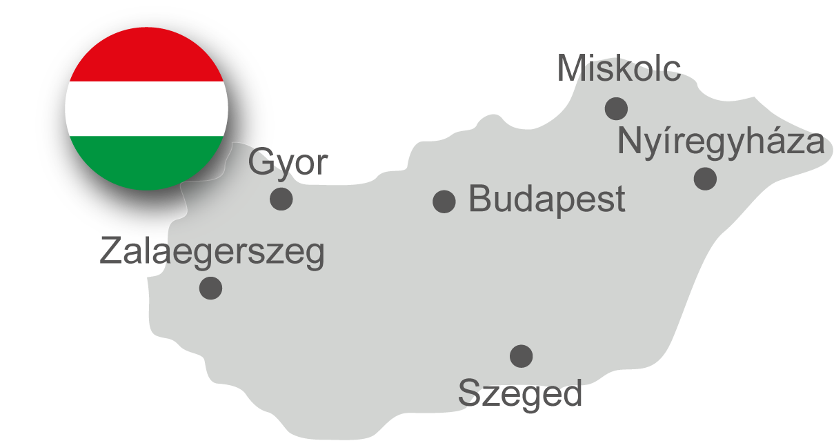 Our coverage - Atalian Hungary